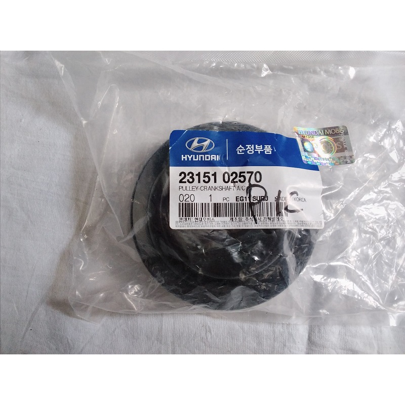 Jual PULLY CRANK SHAFT MOBIL PICANTO MOBIS 23151 02570 | Shopee Indonesia