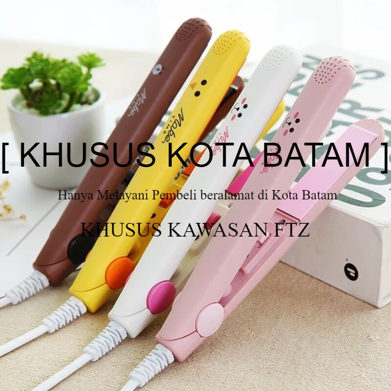 Jual [ KHUSUS KOTA BATAM ] DDMgalery - Catok Rambut Mini Karakter Cute ...