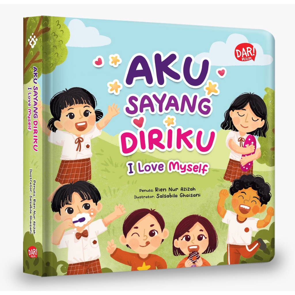 Jual [Mizan] Aku Sayang Diriku: I Love Myself (Boardbook) - Bilingual ...