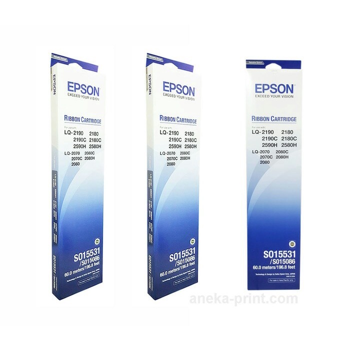 Jual Original Ribbon Cartridge Pita Epson LQ-2180/LQ-2190 | Shopee ...