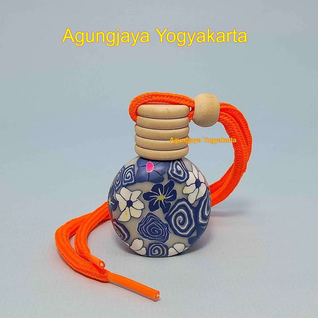 Jual Botol Parfum Tali 8 ml Roda Print Warna / Botol Gantung / Botol ...