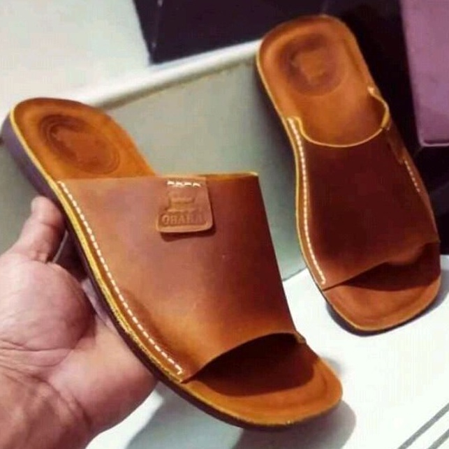 Jual SENDAL PRIA ASLI KULIT SELOP/TARUMPAH/BAKIAK | Shopee Indonesia