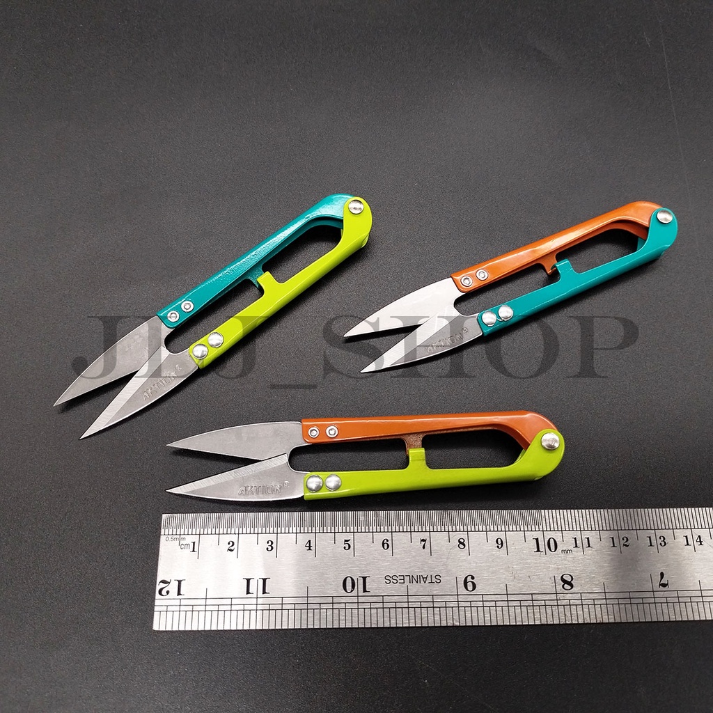 Jual Gunting benang /gunting cekris merk AKTION (AK805A) | Shopee Indonesia