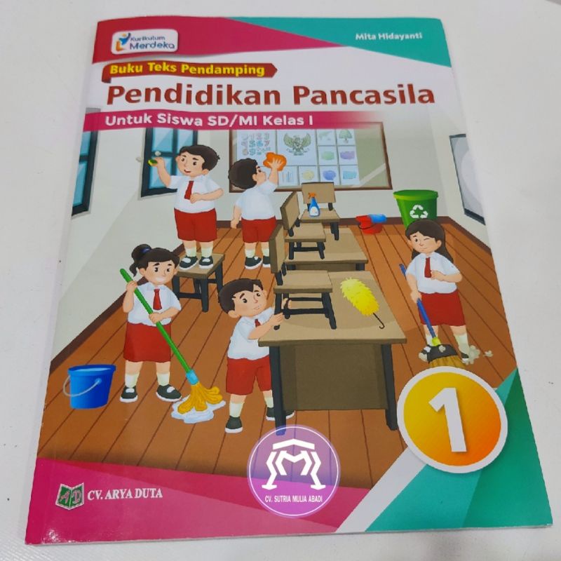 Jual Buku Pendidikan Pancasila EDISI LAMA Kurikulum Merdeka Belajar Kelas 1 SD penerbit CV. Arya ...
