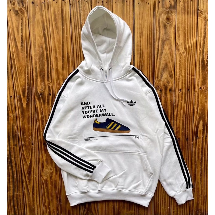 Jual HOODIE ADIDAS X OASIS on VARIASI COLOR // MIRROR FULLTAG ACC ...