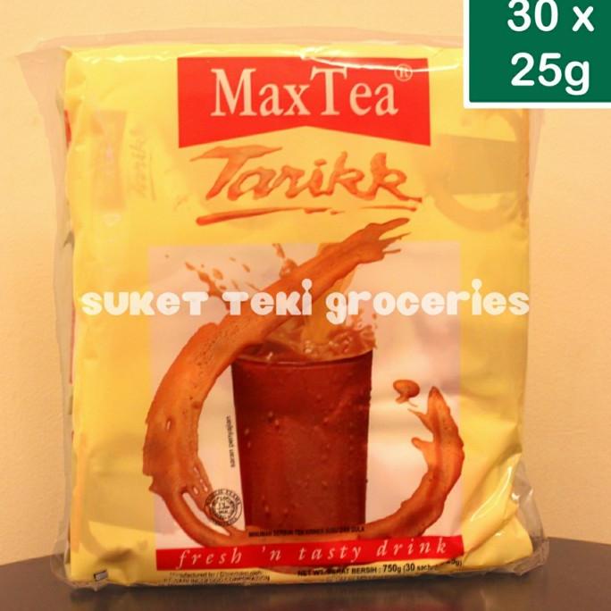 Jual Max Tea Teh Tarik 30 sachet pack @25gr GROSIR | Shopee Indonesia