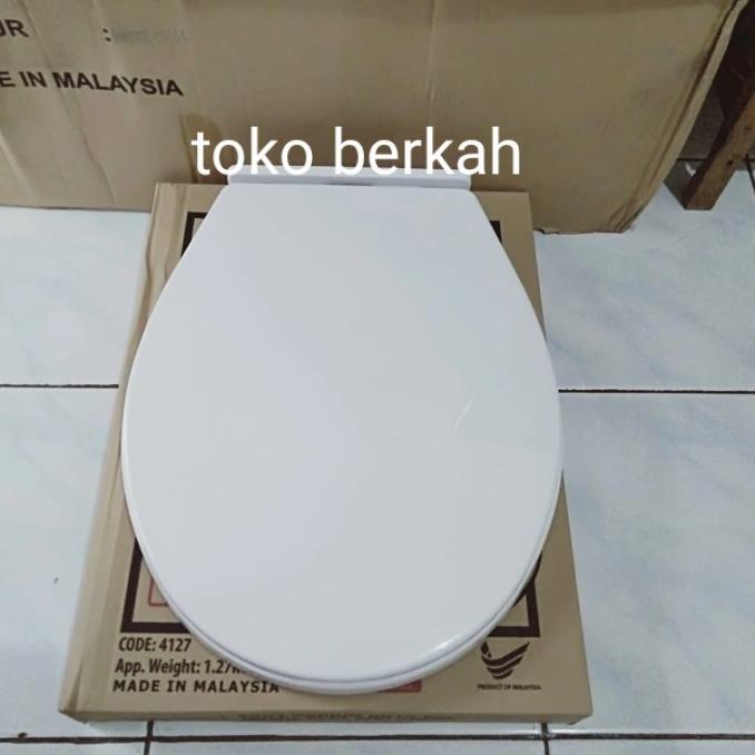 Jual TUTUP CLOSET DUDUK MODEL TOTO INA AMERICAND ( TECHPLAS SOFT CLOSE ...