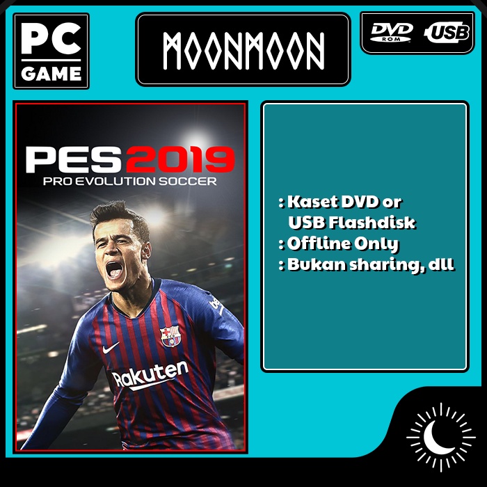 Jual PRO EVOLUTION SOCCER 2019 / PES 19 + SmokePatch Game PC | Shopee ...