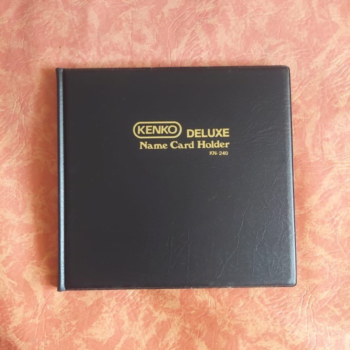 Jual Nametag Kenko Deluxe Name Card Holder Kn-240 Bahan Tebal | Shopee ...