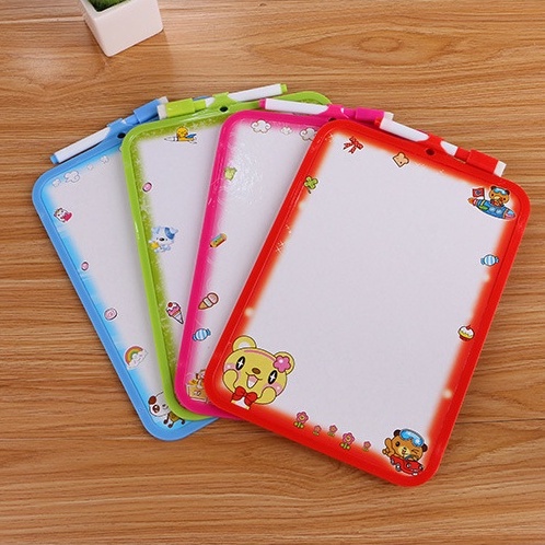 Jual Papan Tulis Mini Whiteboard + Spidol / 2 Sisi / Double Side ...
