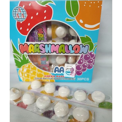 Jual MARSHMALLOW BULAT BOX BARU ISI 30 | Shopee Indonesia