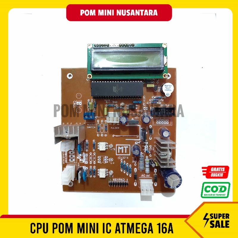 Jual Pom Mini Nusantara - Cpu Pertamini Digital Sudah Termasuk Ic ...