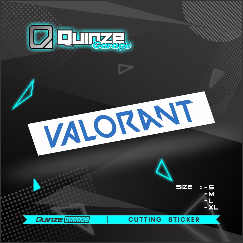 Jual Stiker Valorant | Sticker Valorant | Cutting Sticker Valorant ...