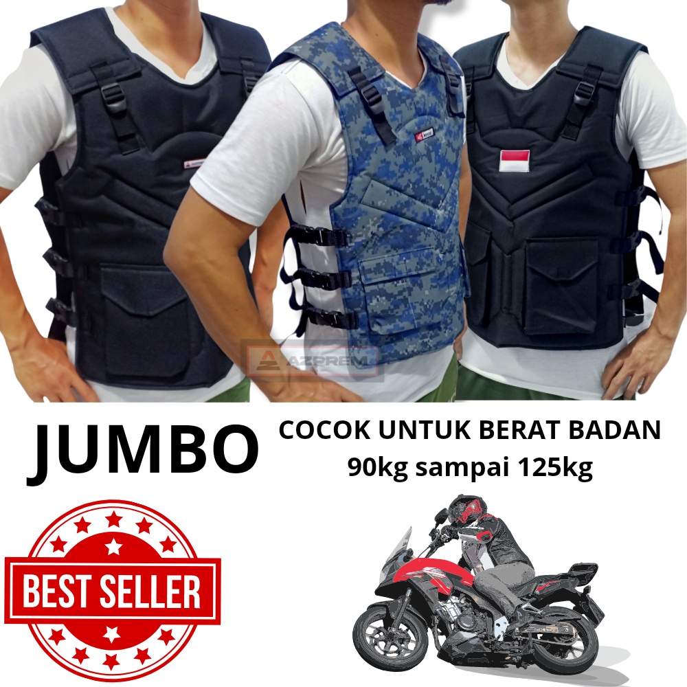 Jual ROMPI JUMBO - Pelindung Dada dan Punggung Anti Angin Ukuran Besar ...