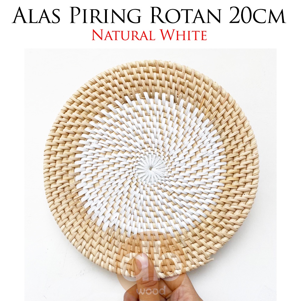 Jual Alas Piring Rotan | Tatakan Piring Rotan | Placemat Rotan | Shopee ...