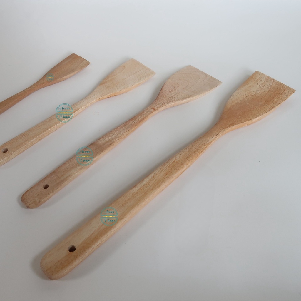 Jual SPATULA KAYU SUTIL KAYU WOODEN SPATULA SUTIL ANTI GORES | Shopee ...