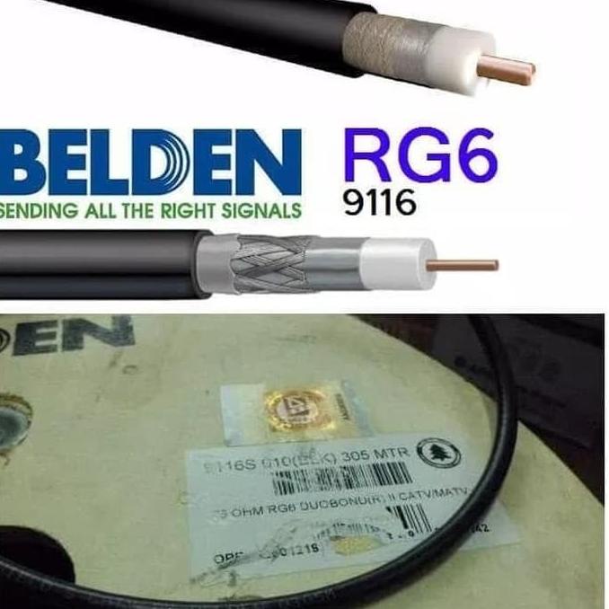 Jual Belden Rg 6 ( 9116S ) | Shopee Indonesia