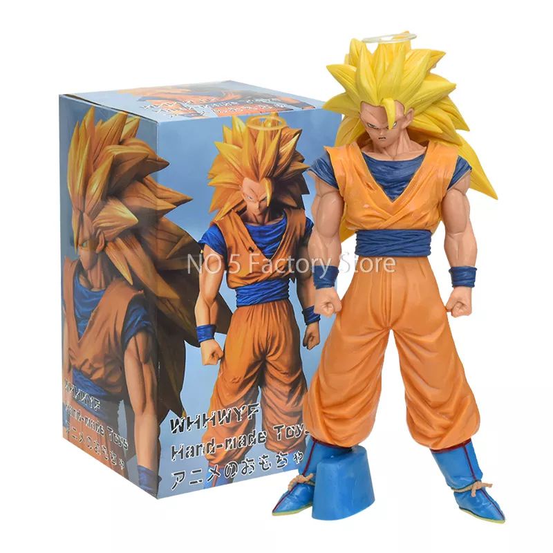 Jual 33cm Dragon Ball Z Super Heroes Son Goku Super Saiyan 3 Figure ...