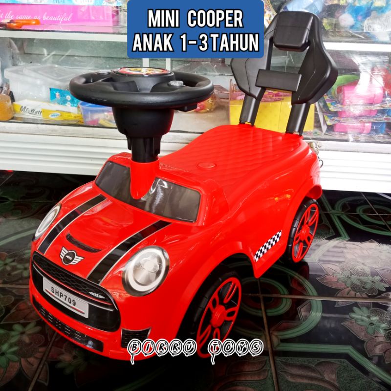 Jual Mainan Mobil Dorong Anak MINI COOPER SHP709 | Shopee Indonesia