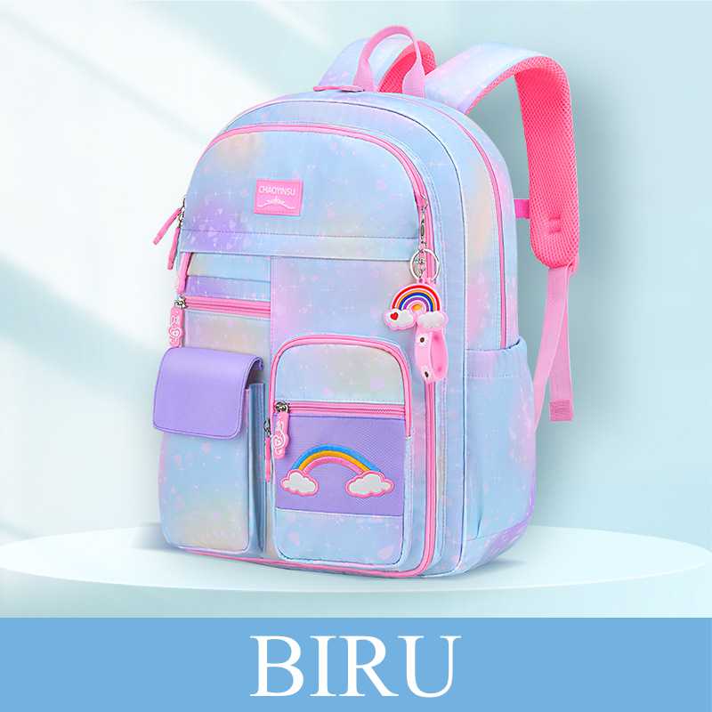 Jual Tas Sekolah Anak Perempuan Tas Ransel Sekolah Wanita Import Tas Sekolah Cewek SD SMP SMA ...
