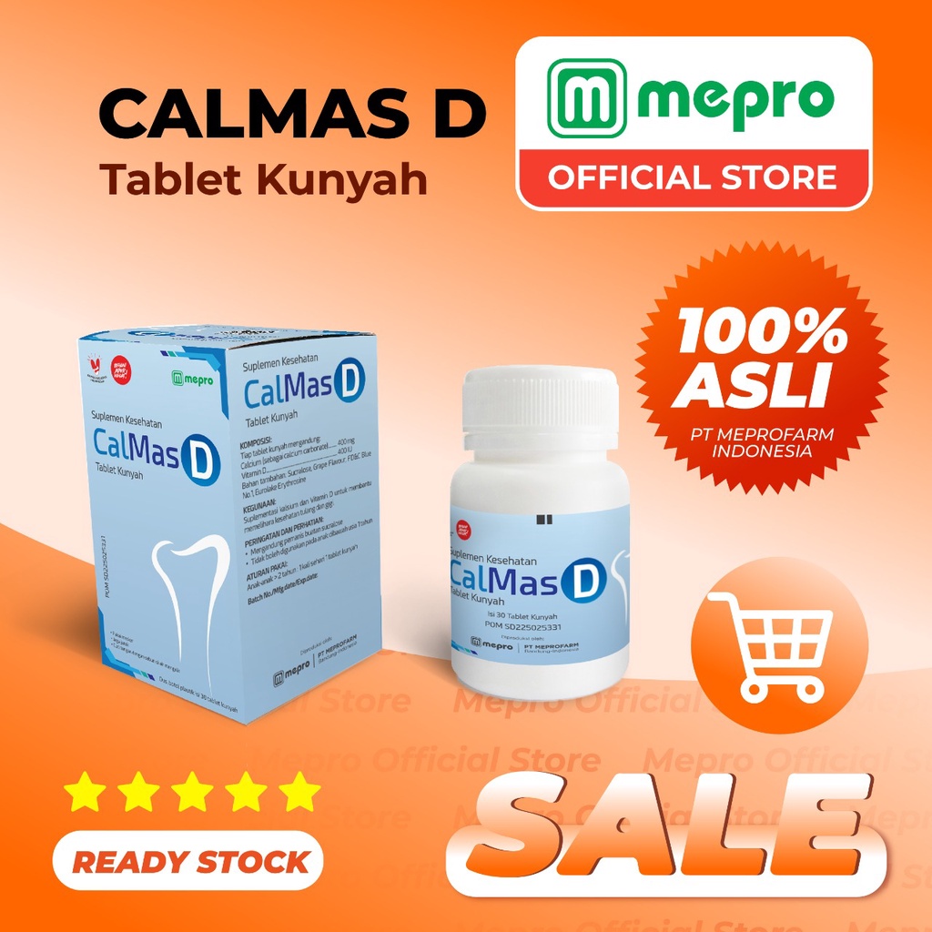 Jual Calmas D Tablet | Shopee Indonesia