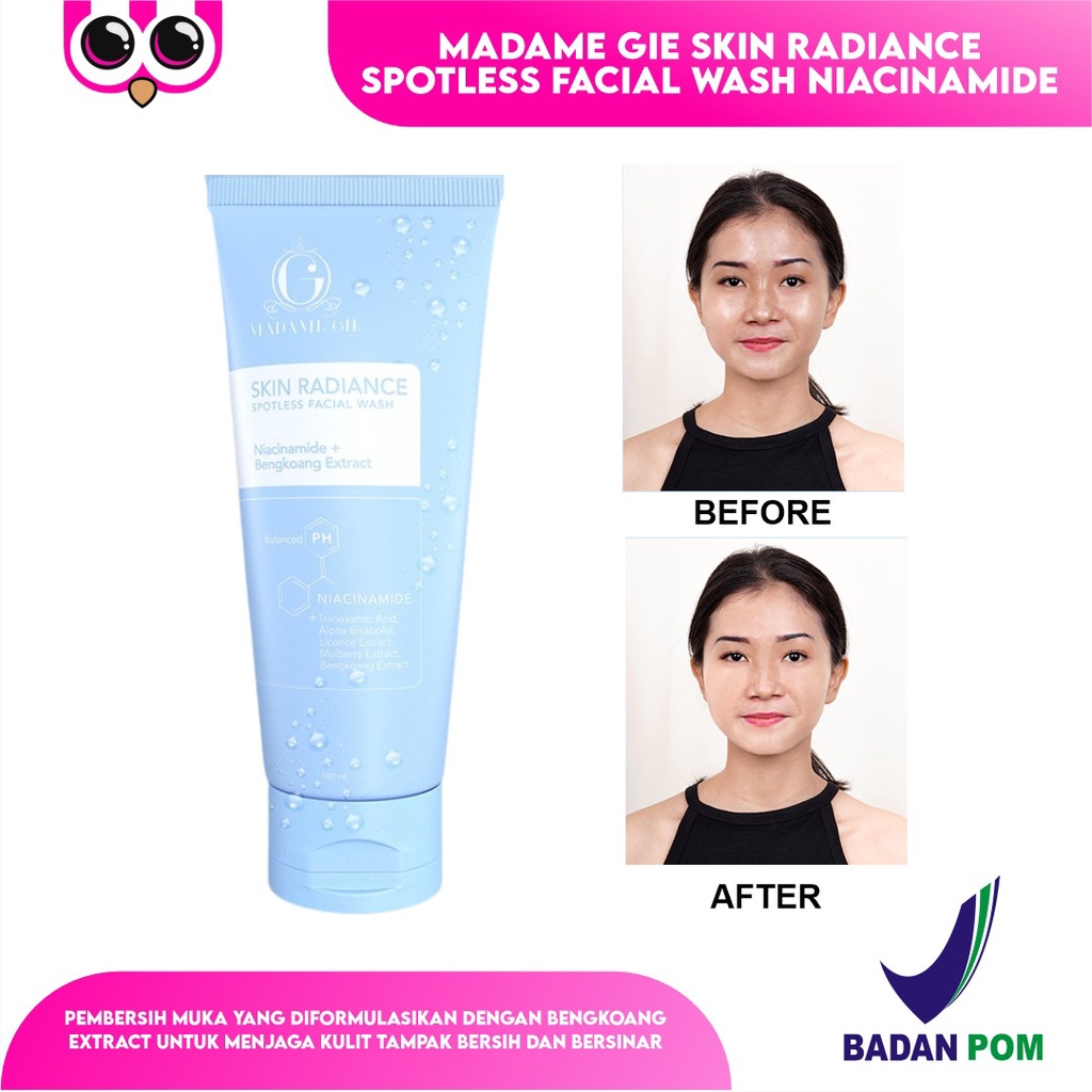 Jual MADAME GIE SKIN RADIANCE SPOTLESS FACIAL WASH / FACE WASH SABUN CUCI WAJAH | Shopee Indonesia