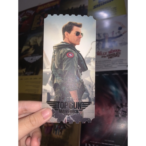 Jual ORIGINAL TICKET MEGABOX KOREA TOP GUN MAVERICK COLLECTIBLE TICKET ...
