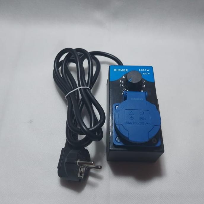 Jual Pengatur Kecepatan Bor Gerinda Dinamo Dimmer AC 220 Volt 2000 Watt | Shopee Indonesia