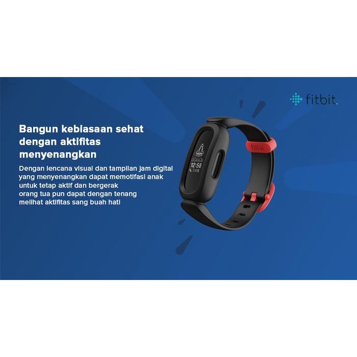 Jual Fitbit Ace 3 Activity Tracker For Kids 6+ Smartband Anak Anak Original | Shopee Indonesia