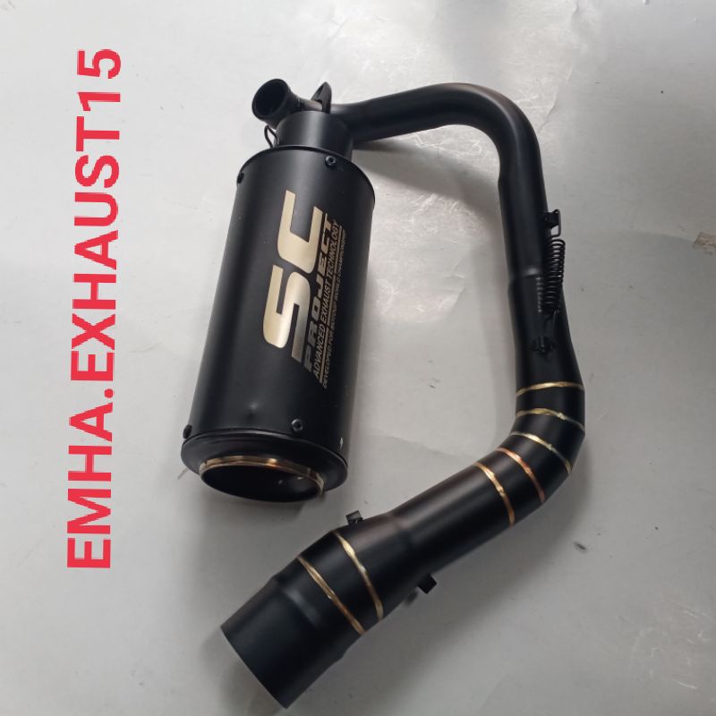 Jual knalpot sc project adv,vario,beat,Nmax,mio,genio,aerox,pcx,Nmax ...