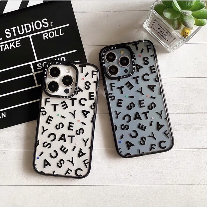Jual CTFY MIX WORDS CASE SQUARE EDGE IP 11 - 15 PROMAX | Shopee Indonesia