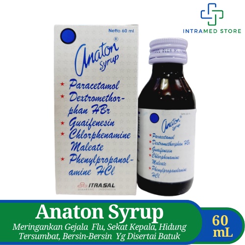 Jual Anaton Sirup 60 mL - Obat Flu dan Batuk | Shopee Indonesia
