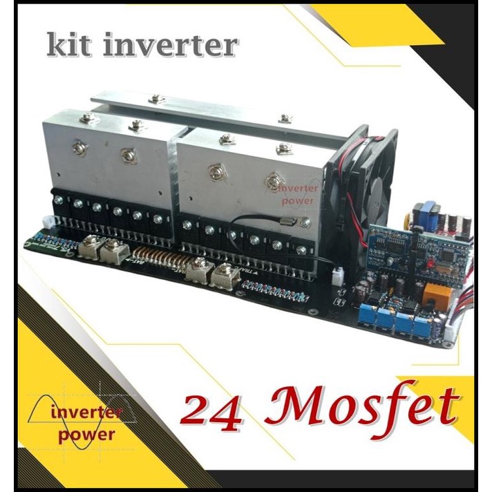 Jual Promo Kit Inverter Pure Sine Wave Egs002 Model To247 24 Mosfet ...