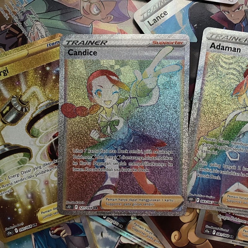 Jual TRAINER SECRET HYPER RARE SR HR indonesia pokemon tcg kartu card ...