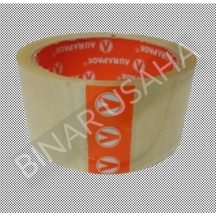 Jual Lakban bening tebal Aura PAck Tebal 1 roll isi 6 pcs | Shopee ...