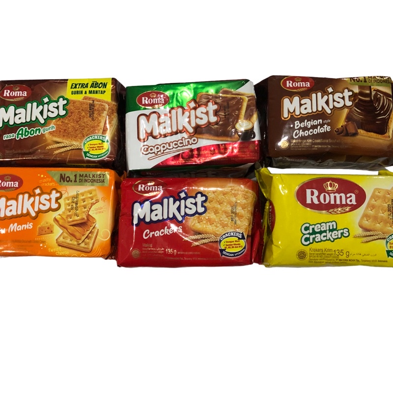 Jual Roma Malkist Crackers 135gr | Shopee Indonesia