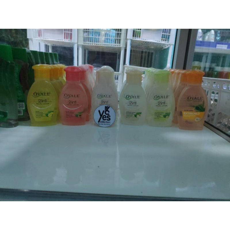 Jual Ovale Facial Lotion 60ml 2in1 Pembersih Muka Cleanser wajah Oval ...