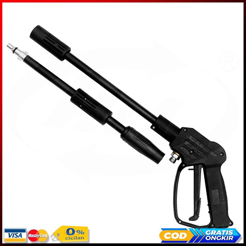 Jual Gun Jet Cleaner Patah 3 Panjang Total 60cm Ready Model Pendek ...