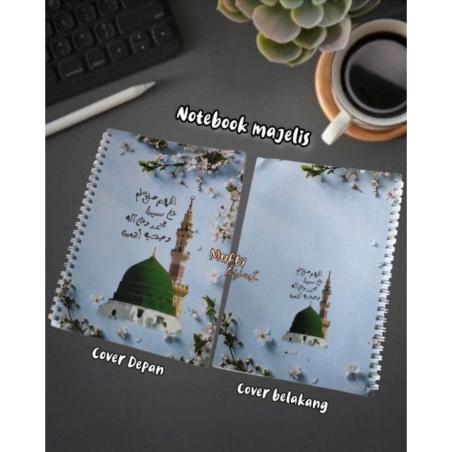 Jual notebook Majelis notes spiral ngaji buku catatan santri santriwati ...