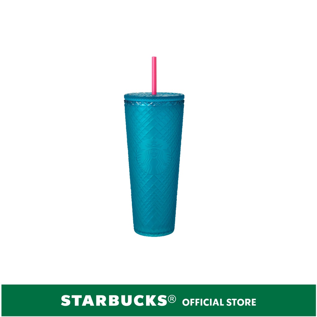 Jual Starbucks Cold Cup 24Oz Turquoise Winter23 (S11139147) | Shopee ...