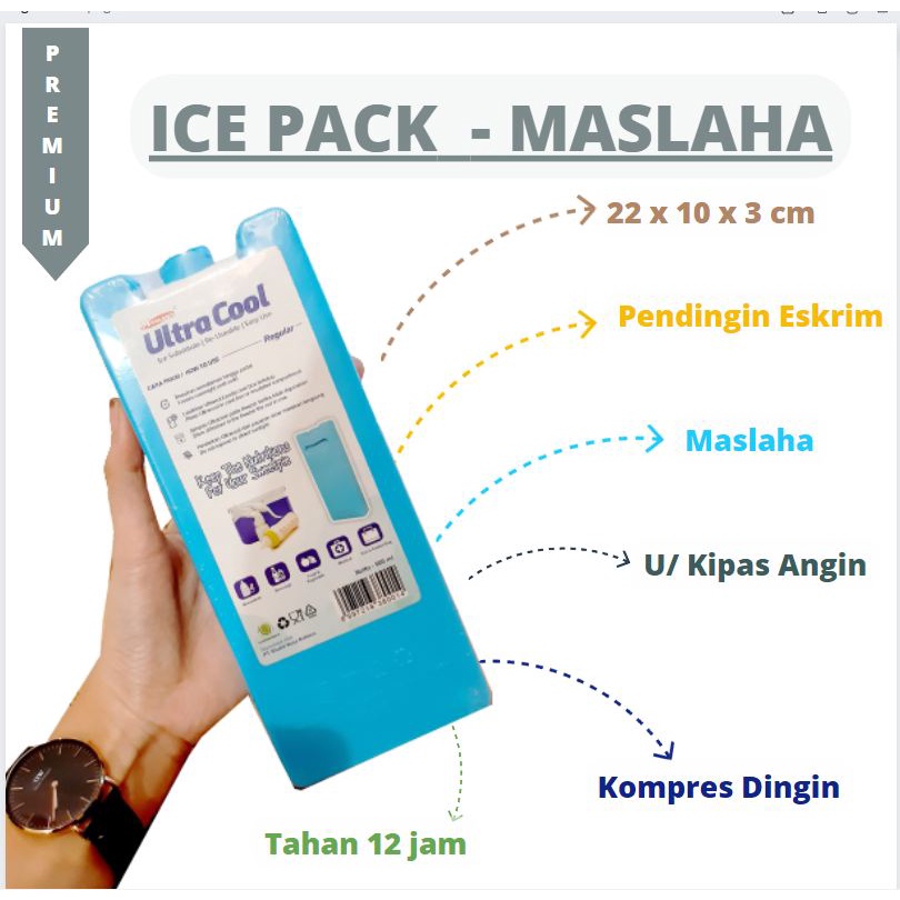 Jual Ice Pack Freezer Bag 22x15 Ice Pack Pendingin Pendingin Es Pack ...