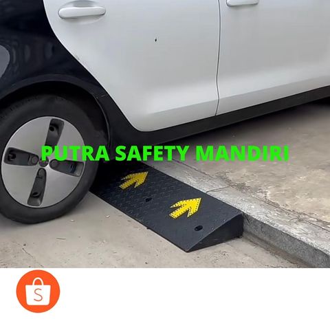 Jual JUAL RUBBER RAMP PORTABLE UKURAN 95 X 23 X 5 CM TANJAKAN KARET ...