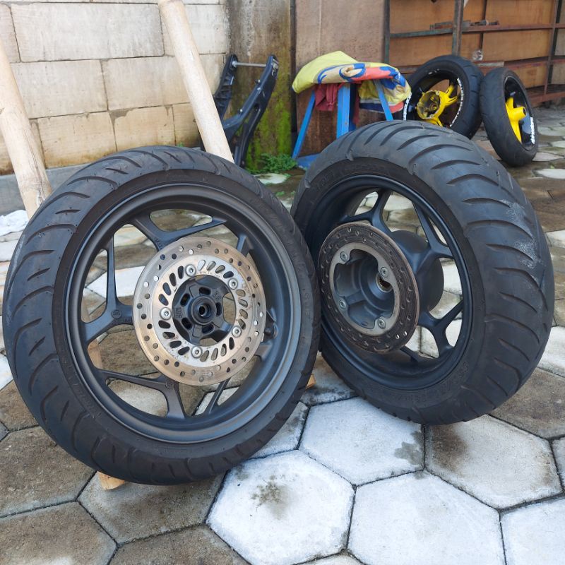Jual VELG RODA BAN RACING FULLSET PCX 160 ORIGINAL | Shopee Indonesia