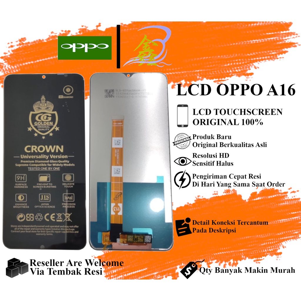 Jual LCD TOUCHSCREEN OPPO A16 / A16s / C25 / C25S / A54S / A56-4G ...