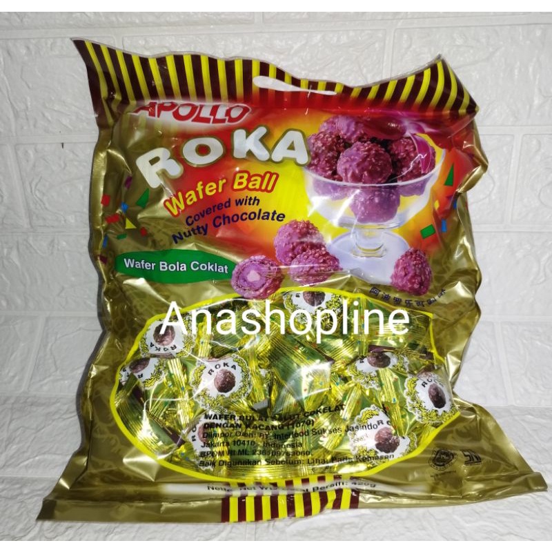 Jual Roka isi 70pcs 420gr / snack / camilan / cemilan tanya stok ...