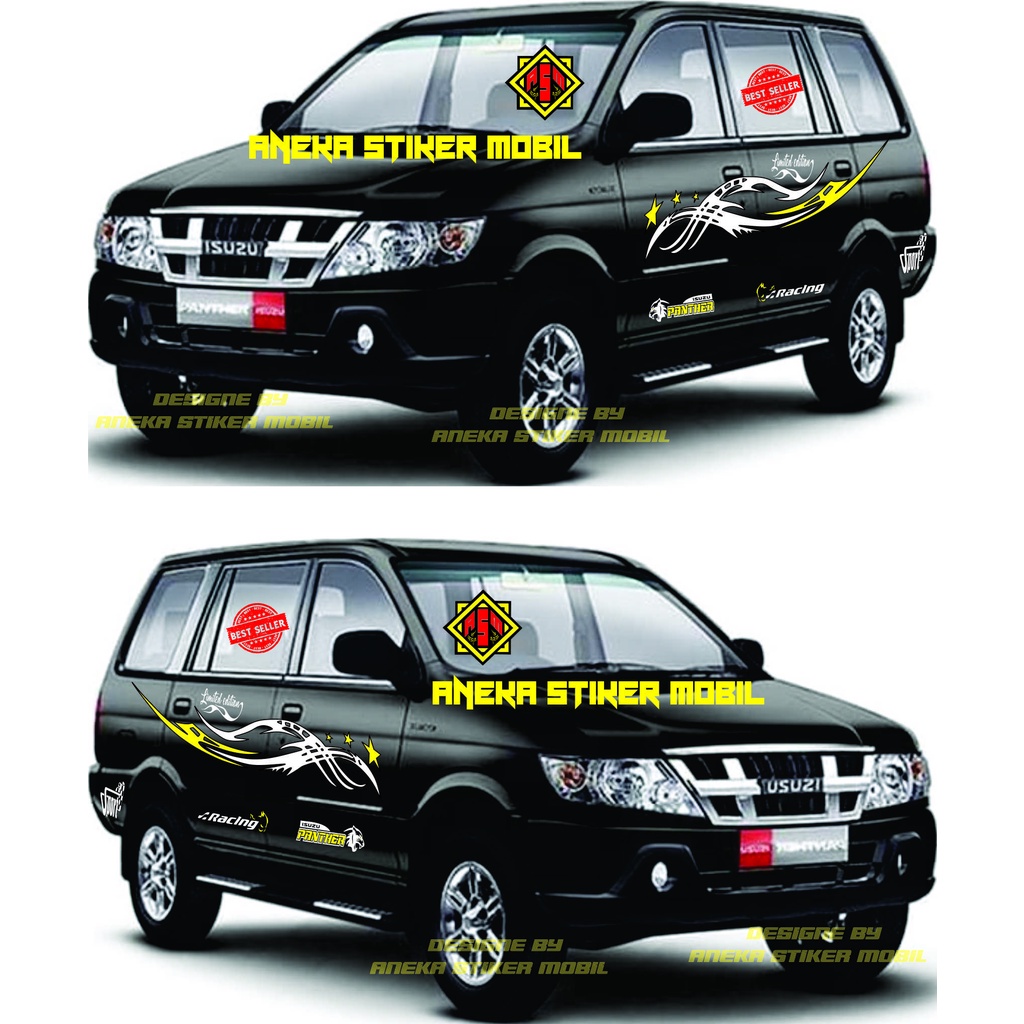 Jual STIKER MOBIL PANTHER STIKER CUTTING MOBIL PANTHER STIKER ISUZU ...