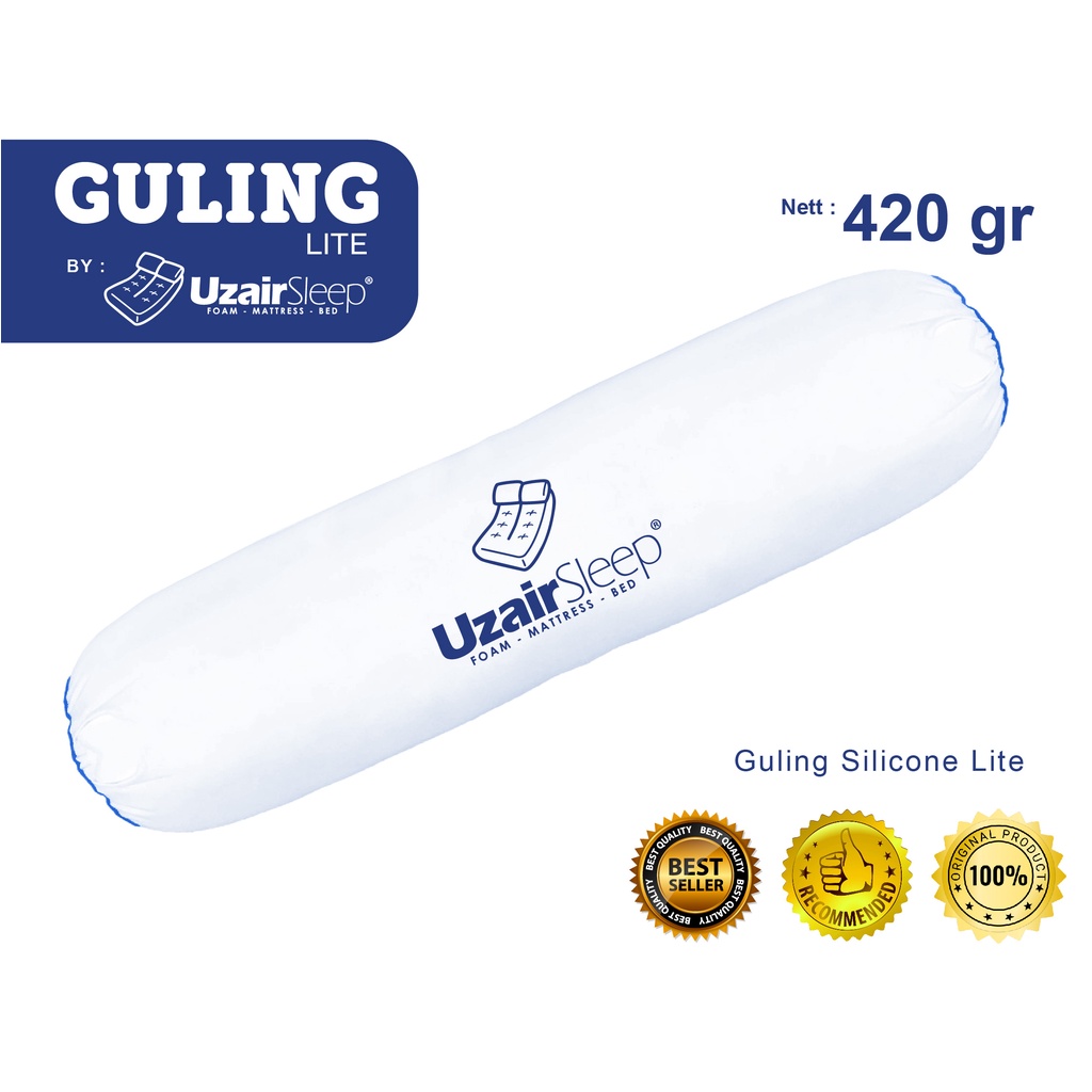Jual UZAIR SLEEP Guling Silikon Llite- bolster dakron silicone ...
