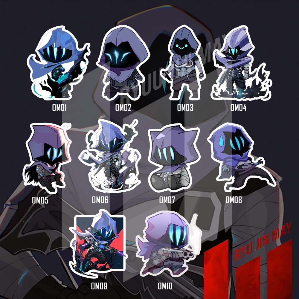 Jual Sticker Anime - Valorant - Omen | Shopee Indonesia