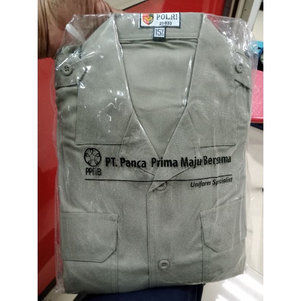 Jual baju PDL SUS jatah polri,PDL sus satpam,PDH satpam panjang ...