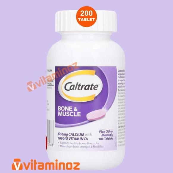 Jual Caltrate Bone And Muscle Calcium And Vitamin D3 100 T Shopee